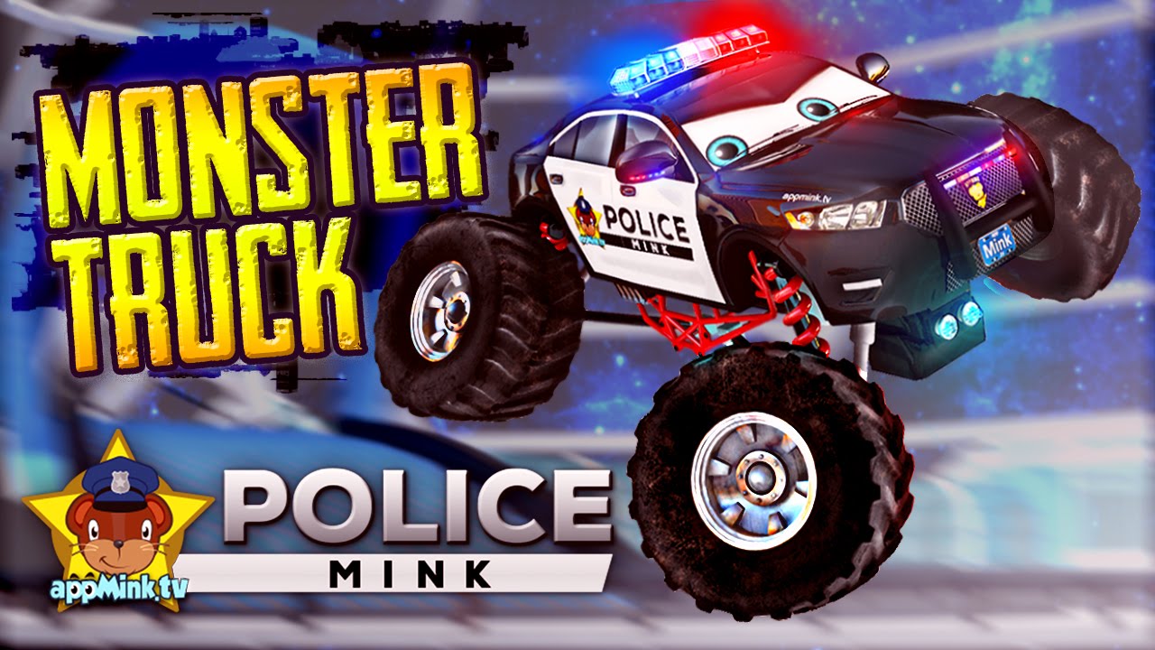 appMink Police Car Monster Truck Make Over - How to create a Big Foot ...