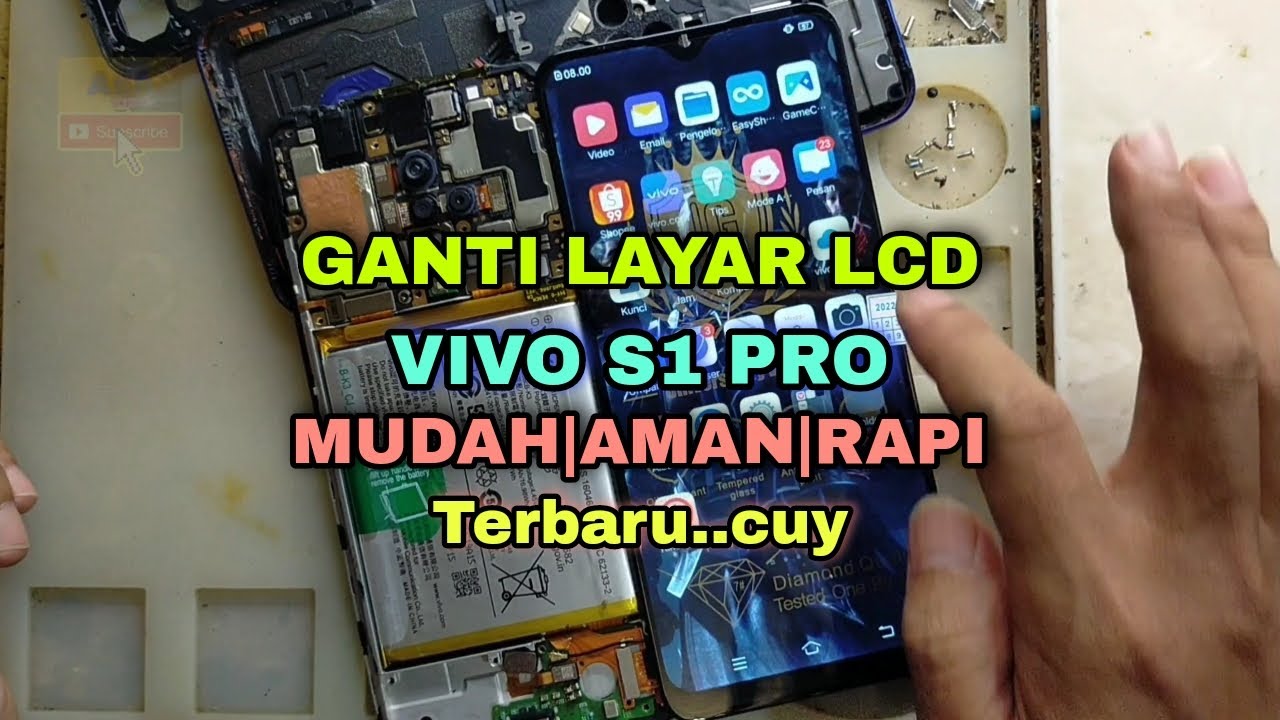 Cara Ganti Lcd Vivo S1 Pro Dengan Benar Dan Hasil Yang Optimal || Vivo ...