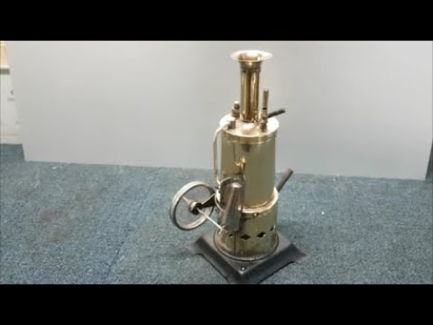 CK Vertical Steam Engine - YouTube