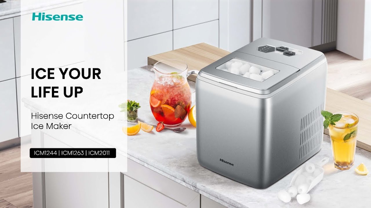 Experience Hisense 12KG Ice Maker with a 1500mL water tank HISICM1244 ...