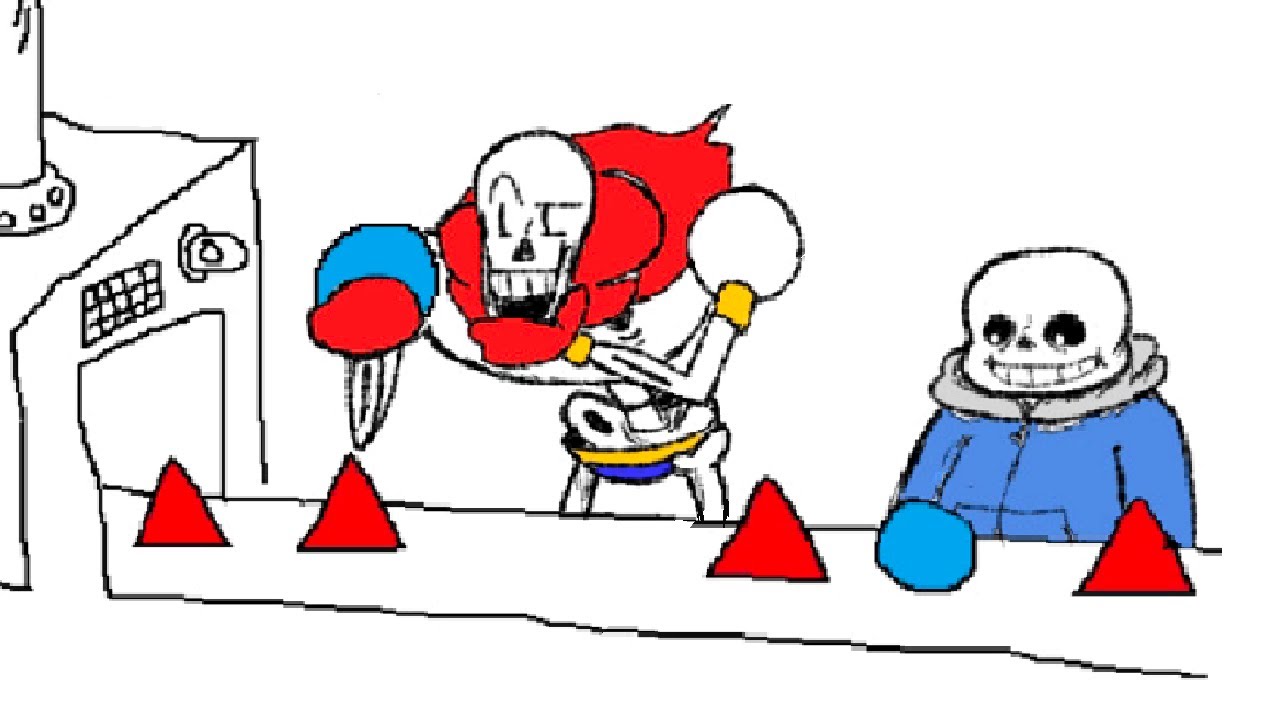 Sans and Papyrus in the Triangle Factory | Undertale Comic Dub - YouTube