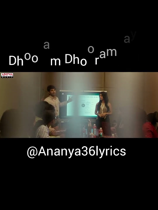 Dheemthanana song lyrics || urvashivo rakshasivo # whatsapp status - YouTube