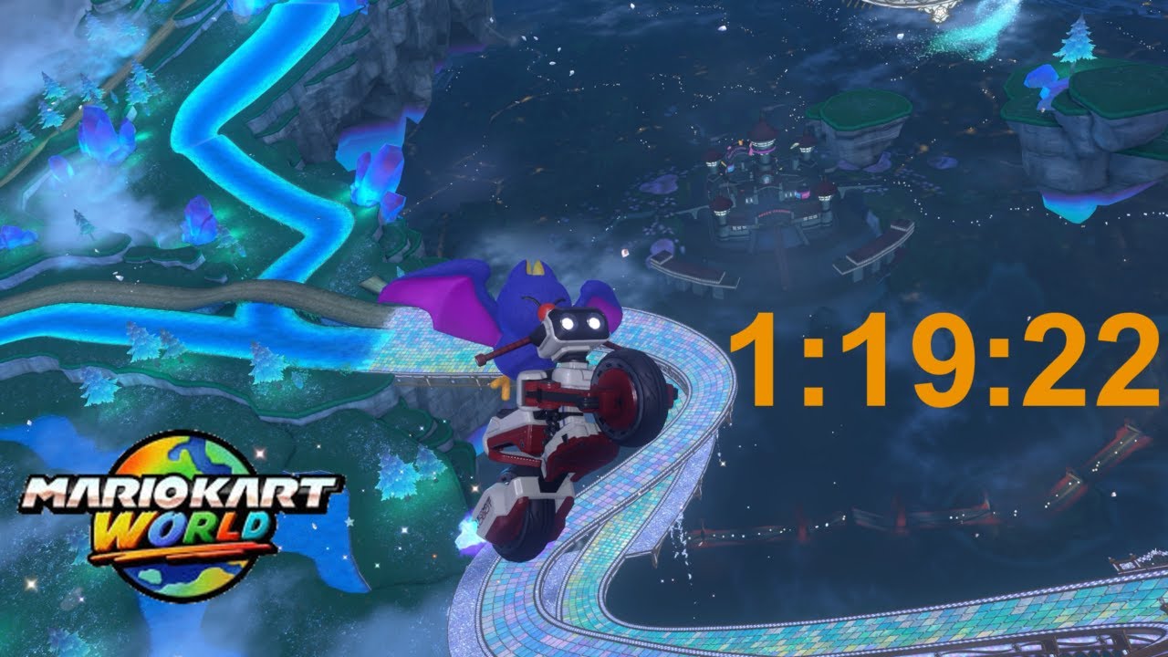 [WR] MK World 30 Tracks (with COM): 1:19:22 - YouTube