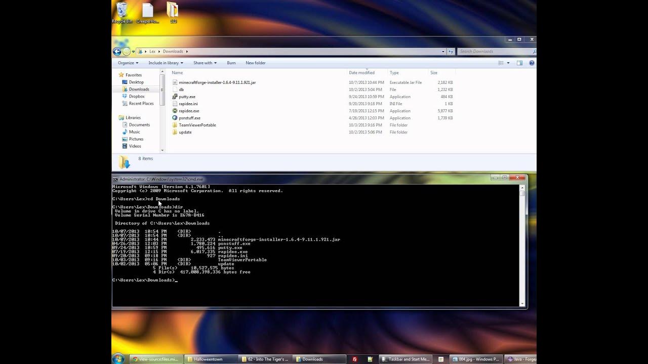 Manually running a jar file - YouTube