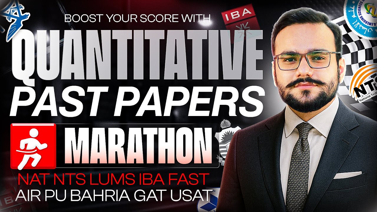 Quantitative Reasoning Past Papers | NTS FAST COMSATS AIR BAHRIA PUNJAB ...