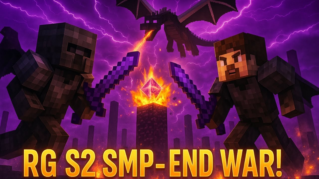 Minecraft PUBLIC SMP RG S2 End War Live | 🛑#minecraftlive #publicsmps # ...