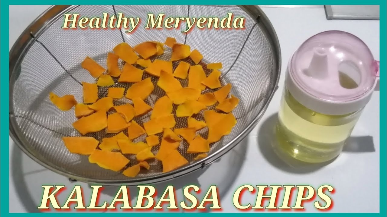 How to make KALABASA CHIPS healthy meryenda | @ms.chanchunting - YouTube