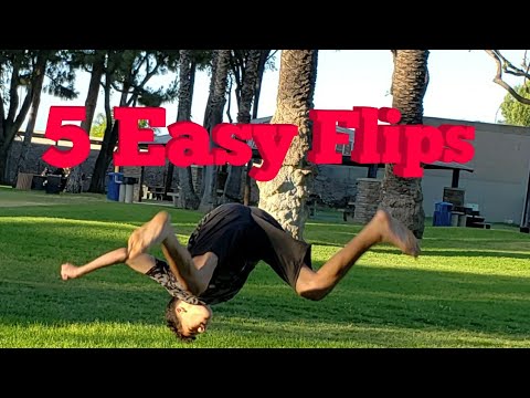 5 easy flips you can do right now! - YouTube
