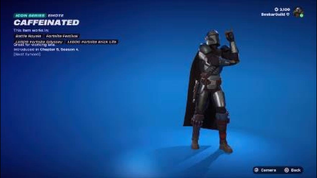 Fortnite Caffeinated Emote! Sabrina Carpenter! - YouTube