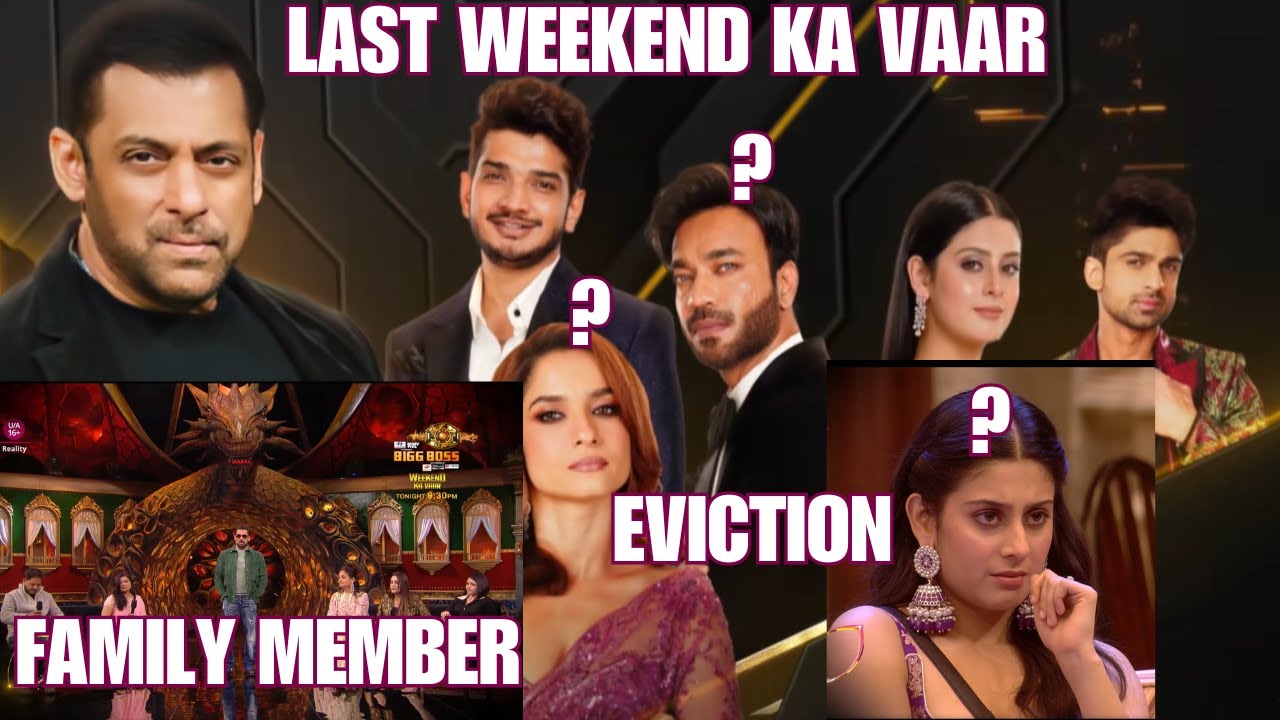 BIGG BOSS SEASON 17 LIVE || LIVE BB17 EPISODE 96TH REVIEW || FAMILY ...