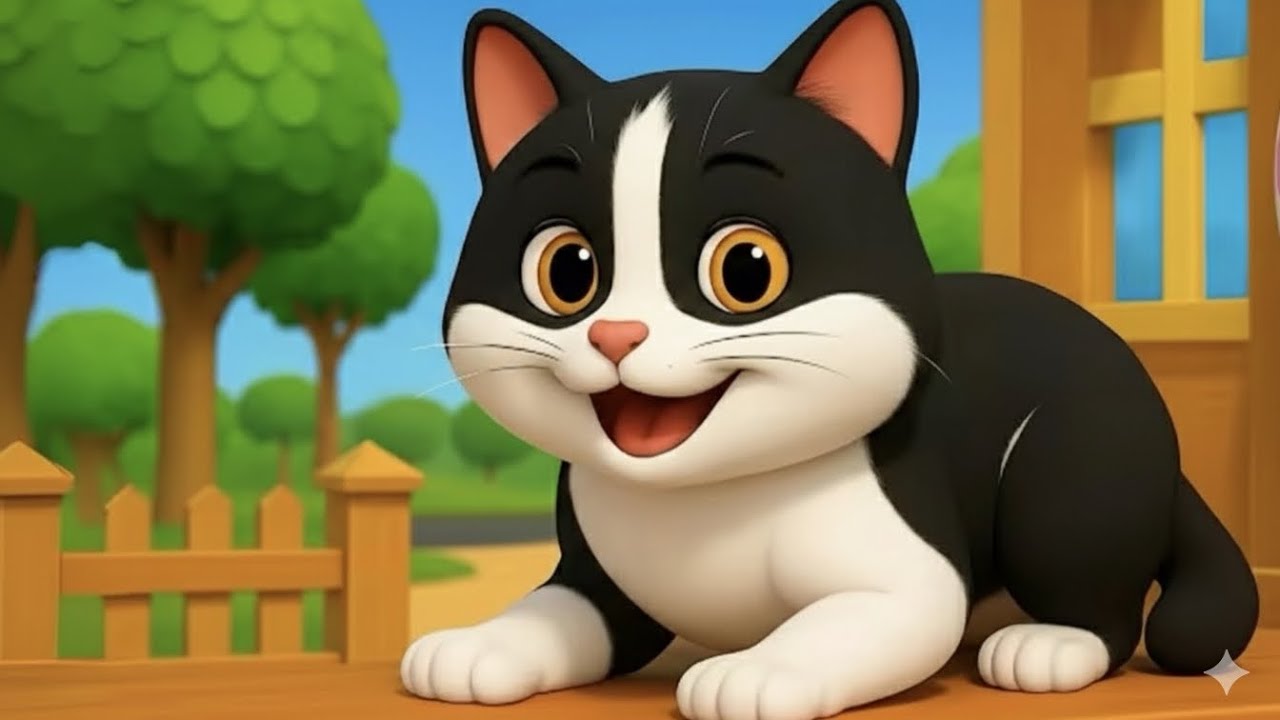 Meow Meow Billi Kerti Meow | Hindi Rhymes | Baby Songs Hindi | Poem ...