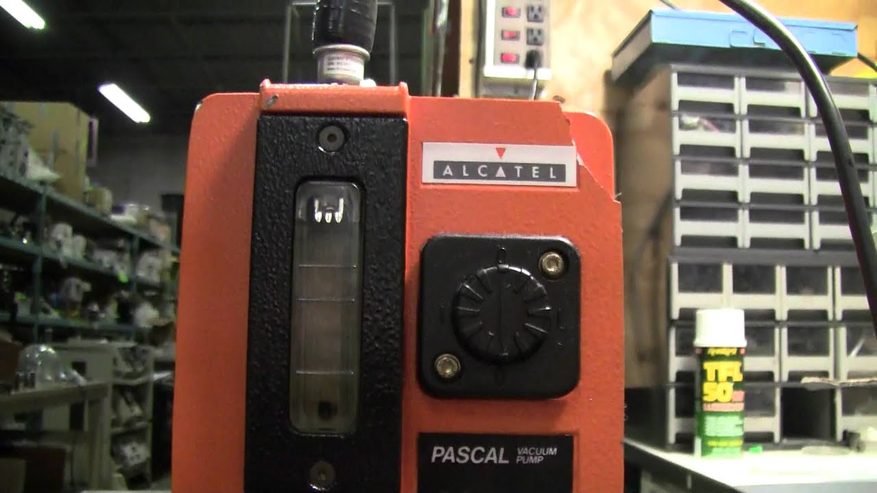 Alcatel Pascal 2015 Rotary Vane Pump - YouTube