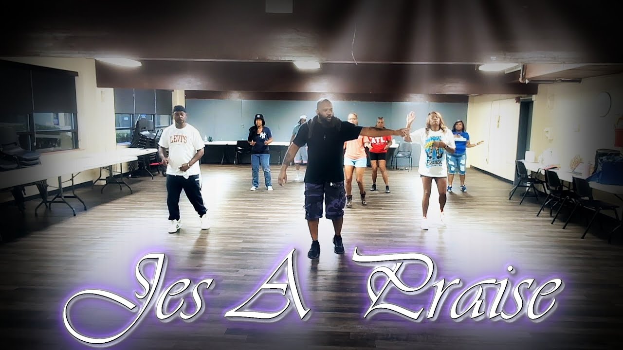 Jes A Praise Line Dance - YouTube