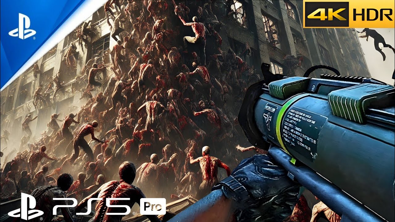 ZOMBIE ATTACK ON MAIN CITY (PS5 PRO) Realistic Ultra Graphics Gameplay ...