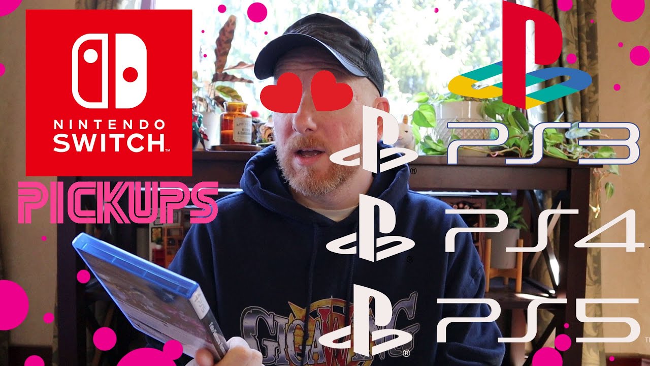 Recent Pickups! Nintendo Switch, PS1, PS3, PS4, and PS5 Games + More ...