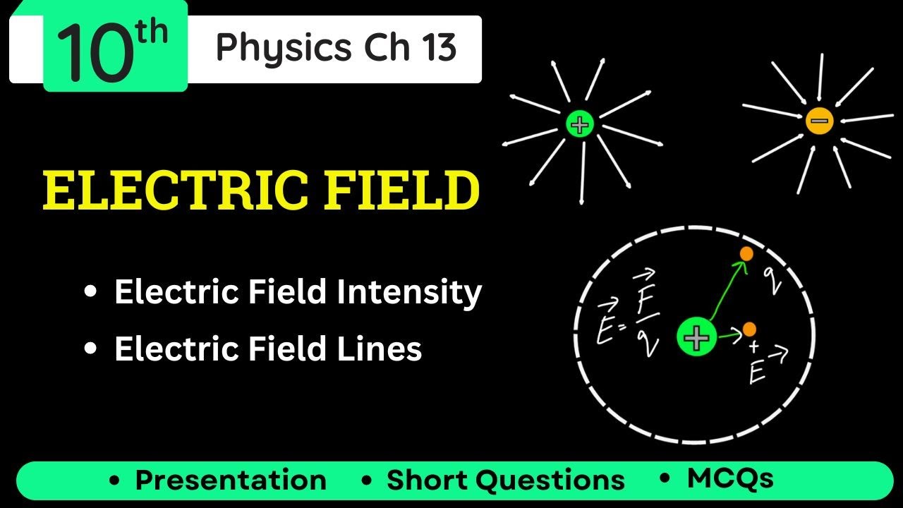 Electric field , Electric field Intensity and Electric field lines ...