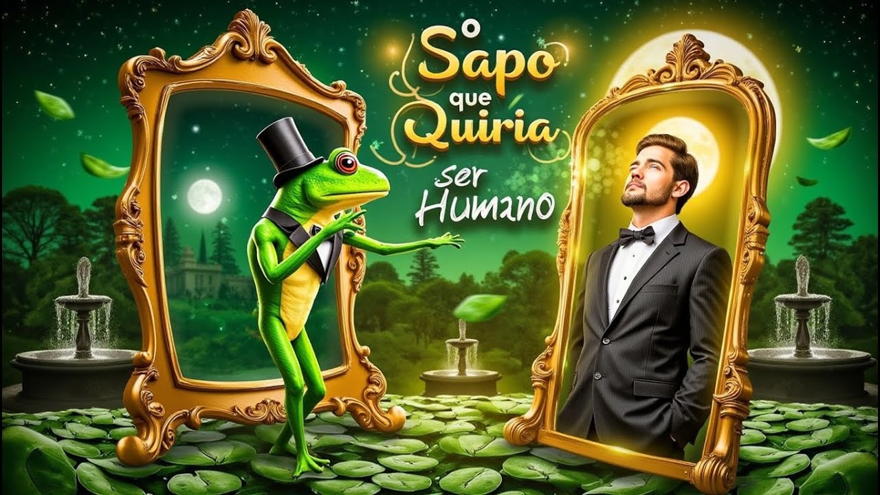 📖 "História Infantil | O Sapo que Queria Ser Humano - YouTube