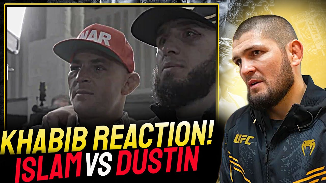 Khabib's REACTION! to Islam vs Dustin UFC 302 - YouTube