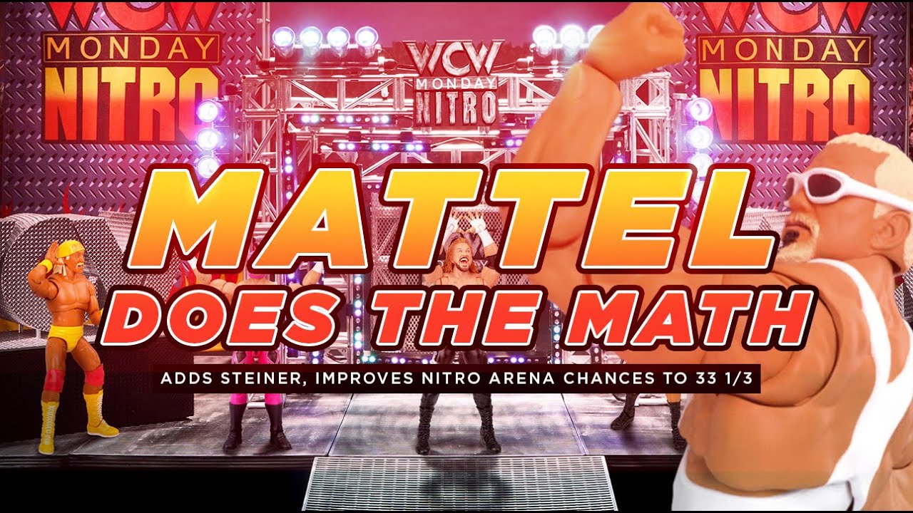 Mattel Does the Math, Adds Scott Steiner to the Mix; Improving Nitro ...