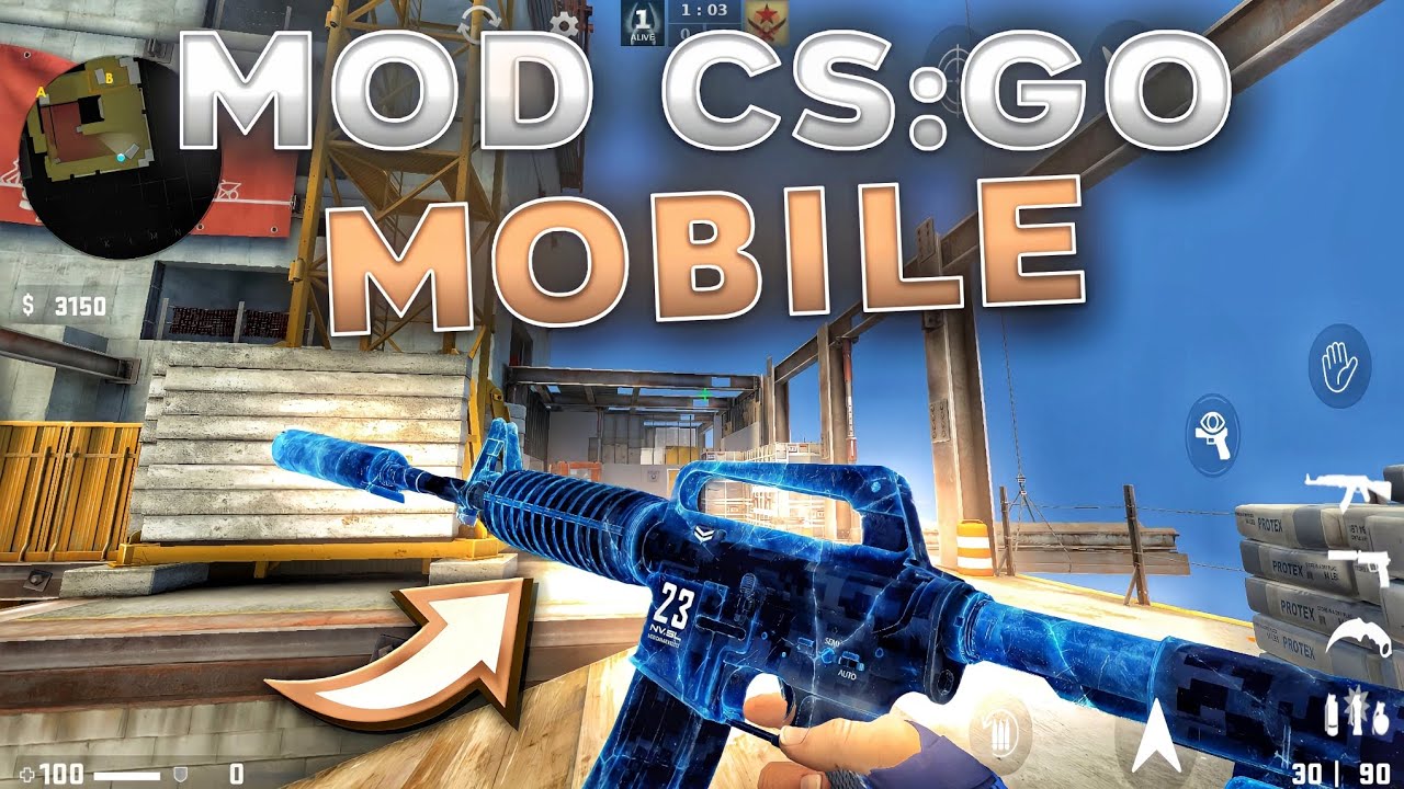 SAIU!! NOVO M0D PARA O CS:GO CLIENT M0D de ANDROID!! - YouTube