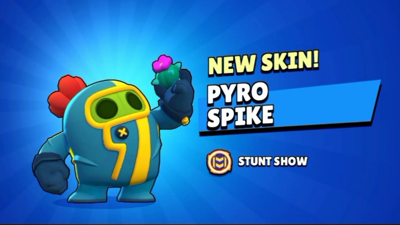 PYRO SPIKE (STUNT SHOW) NEW SKIN! - YouTube