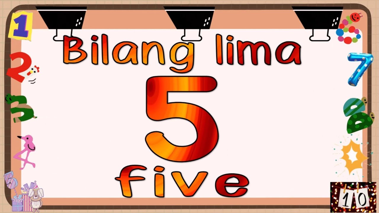 PAANO MATUTONG BUMILANG? BASIC MATH: BILANG LIMA (FIVE) 5 || Teacher ...