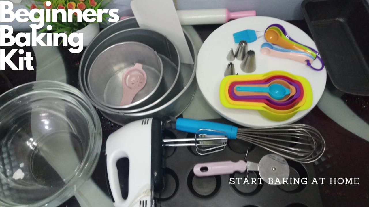 Baking Kit For Beginners | Kitchen Equipment Guide For Home Baking ...