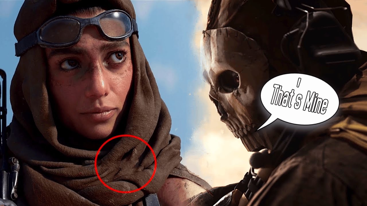 Farah Got A Gift From Ghost (Secret Detail) - Modern Warfare II - YouTube