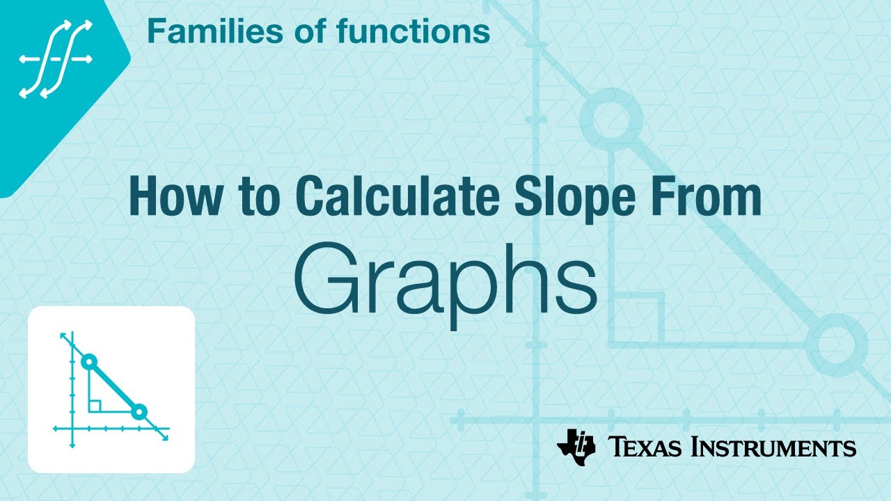 How To Calculate Slope From Graphs YouTube How To Calculate Slope From Graphs YouTube