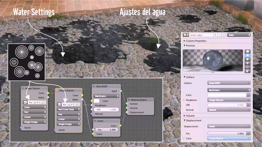 Making Rain with Blender | Haciendo lluvia en Blender - YouTube