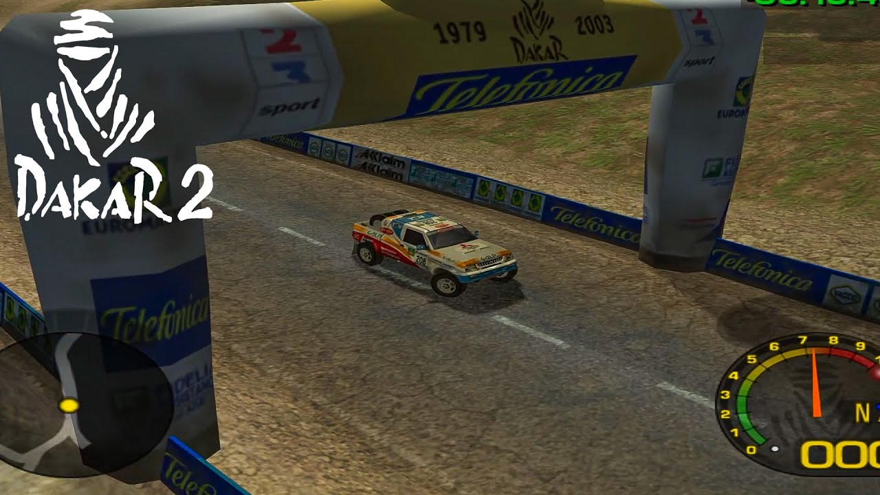 DAKAR 2 Hard Difficulty PS2/PCSX2 Gameplay ! - YouTube