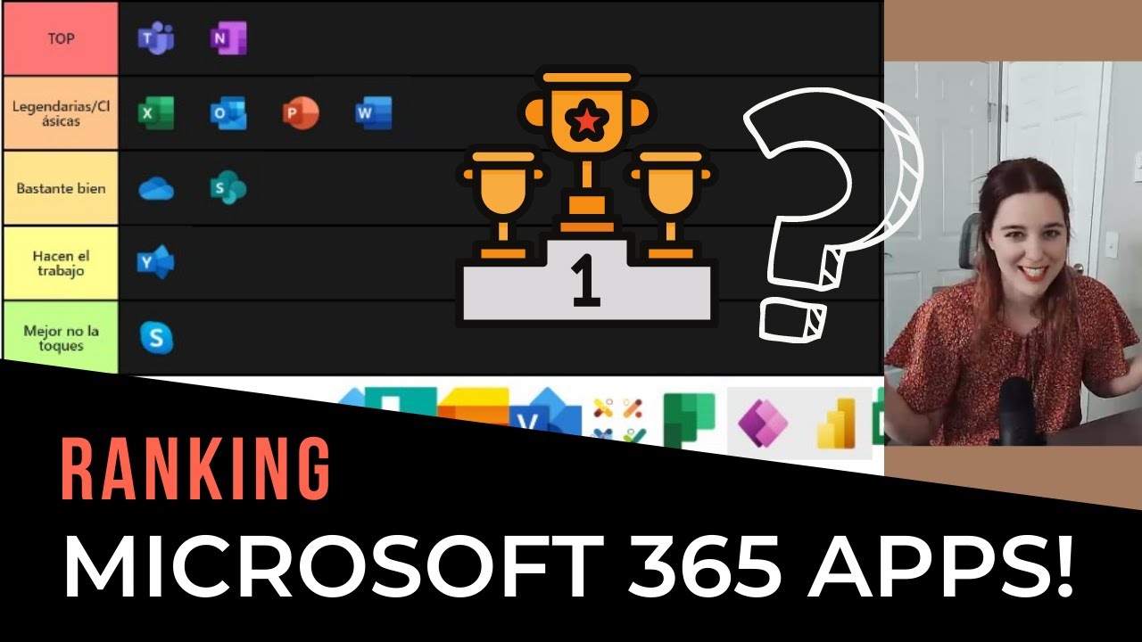 Ranking de Microsoft 365 Apps! | Microsoft 365 2021 - YouTube