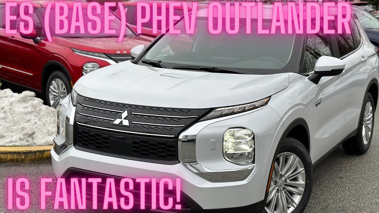 2023 PHEV Outlander ES (BASE) incredible value! - YouTube