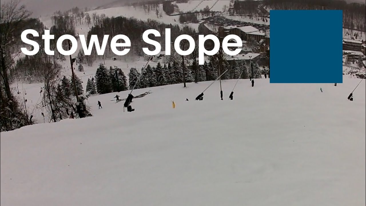 Stowe Slope (Run #2)- 7 Springs Powder Day- 2/17/24 - YouTube