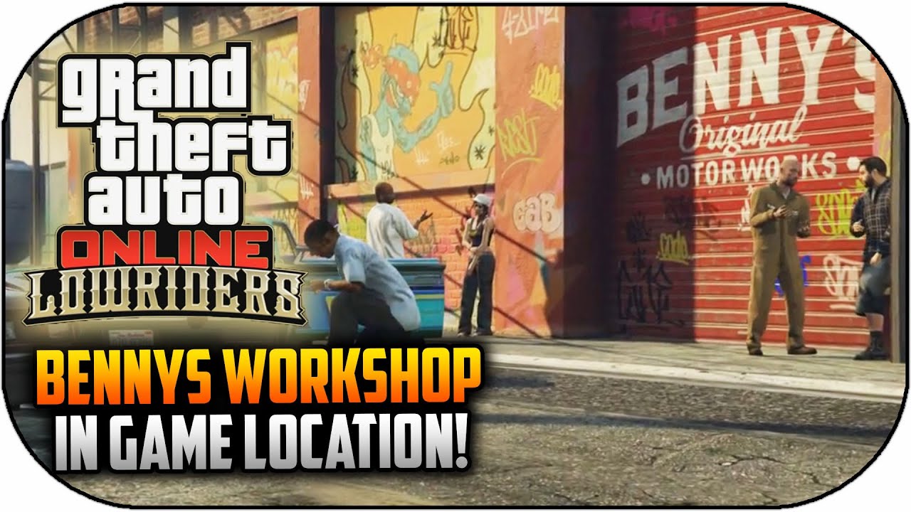 GTA 5 Lowrider DLC Secret Easter Egg Gameplay! & Benny's Workshop Location (GTA 5 Lowriders ...