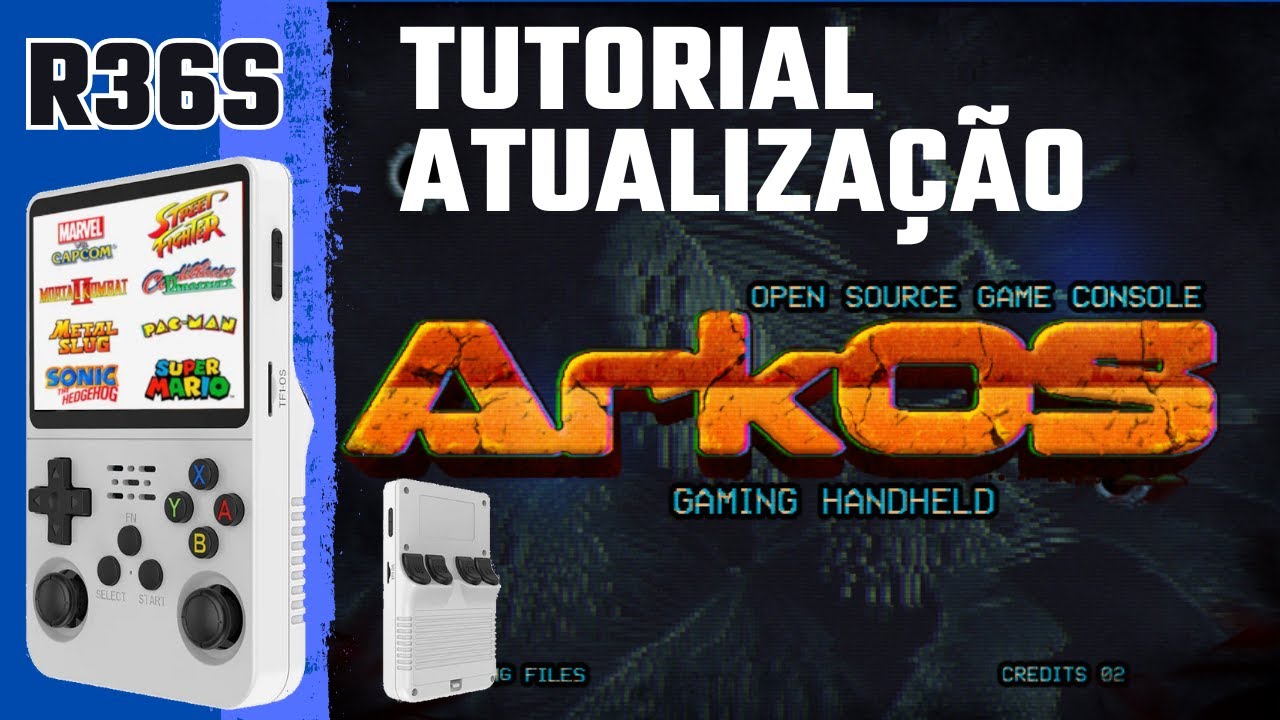 Tutorial Atualização ArkOS Console R36S - Capas/Update por Wi-Fi - YouTube