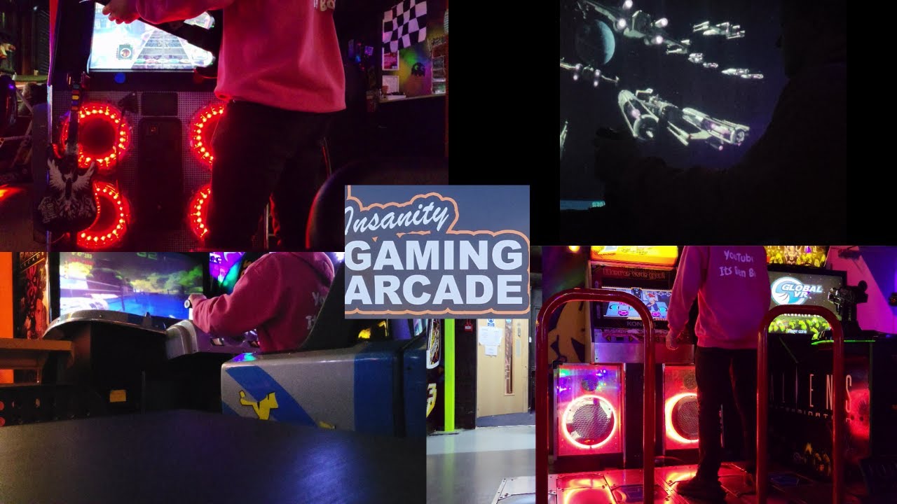Insanity Gaming Arcade (Part 2) - YouTube