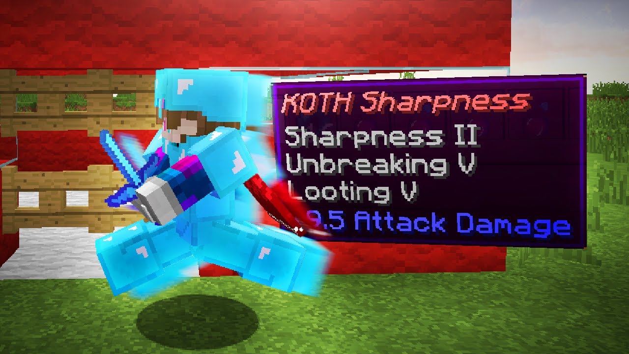 HCF with a KOTH Sharpness... - YouTube