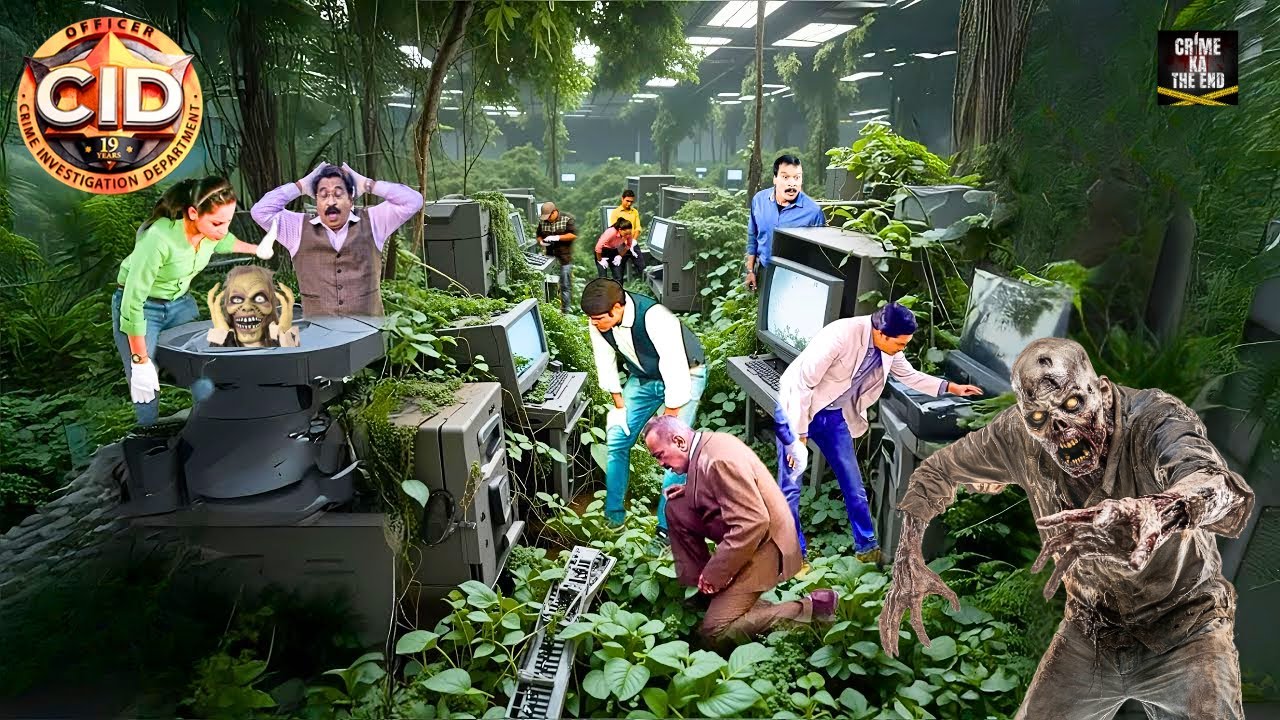 सालों से बंद पड़े Office में CID Team का हुआ Zombies से सामना || CID ...