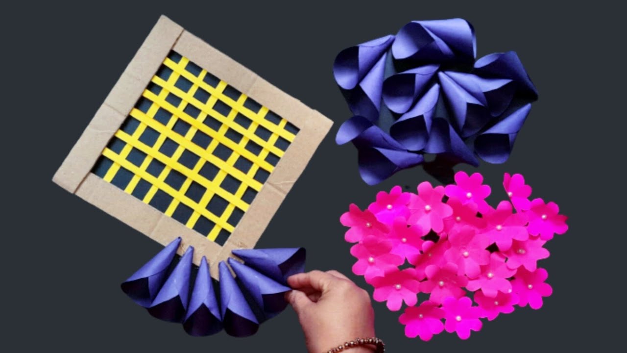 Unique Wall Hanging Craft/Paper Craft Wall Hanging/Paper Flower ...