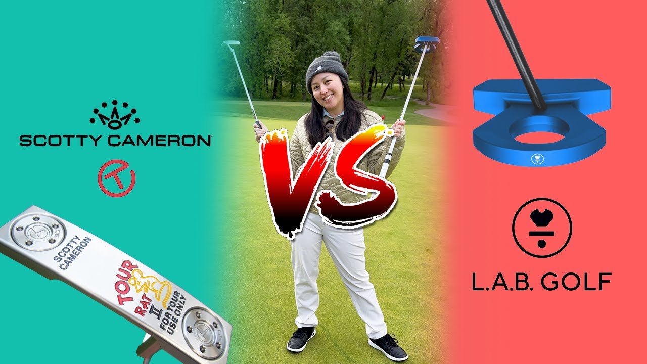 Scotty Cameron Circle T - Tour Rat II vs. LAB Golf DF3 - YouTube