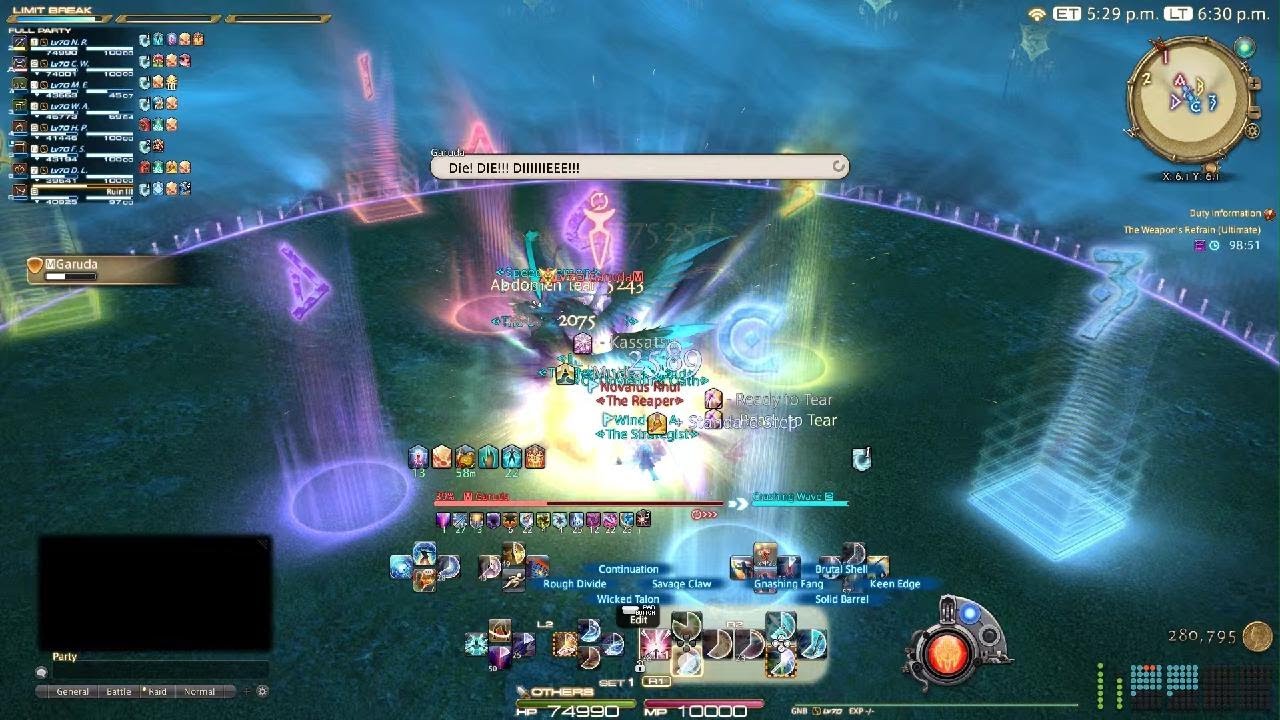 FFXIV Weapon's Refrain (Ultimate) (UWU) First Time Clear - YouTube