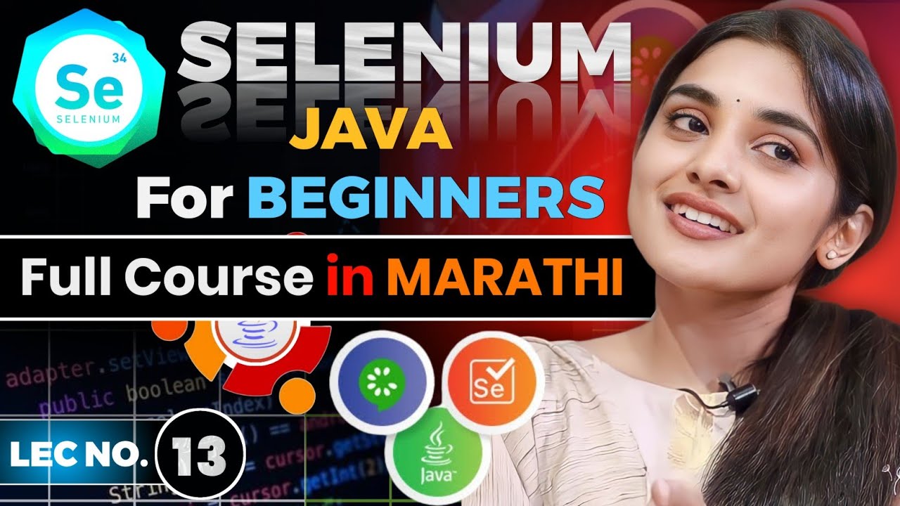 Selenium With Java Tutorial For Beginners In Marathi Selenium 3914