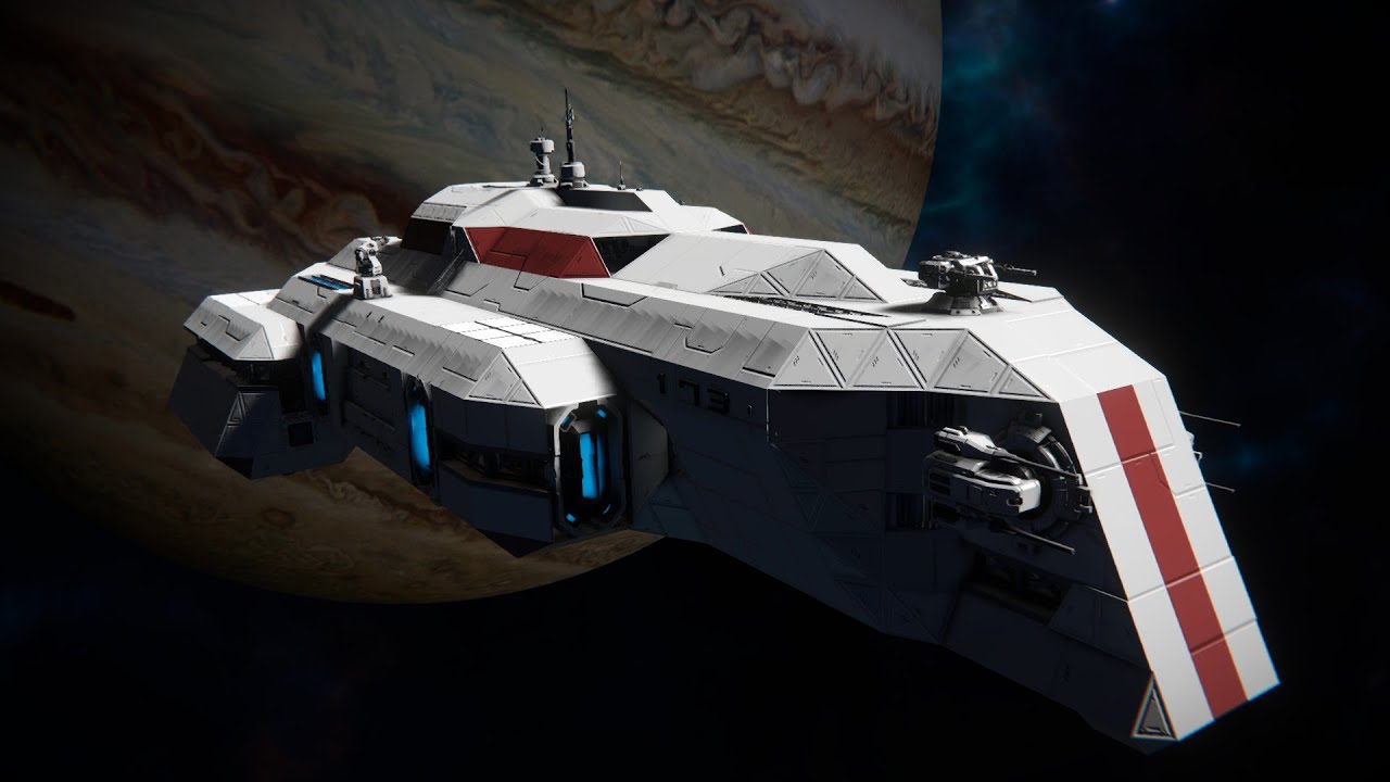 Venture Class Starship - Space Engineers Ship Review - YouTube