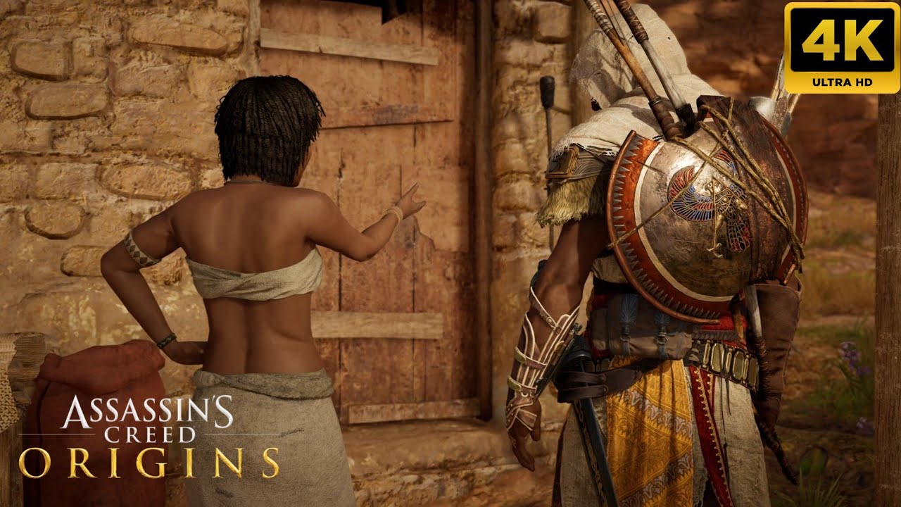 Assassin's Creed: Origins - The Ostrich - 4K 60FPS Gameplay 09 - YouTube