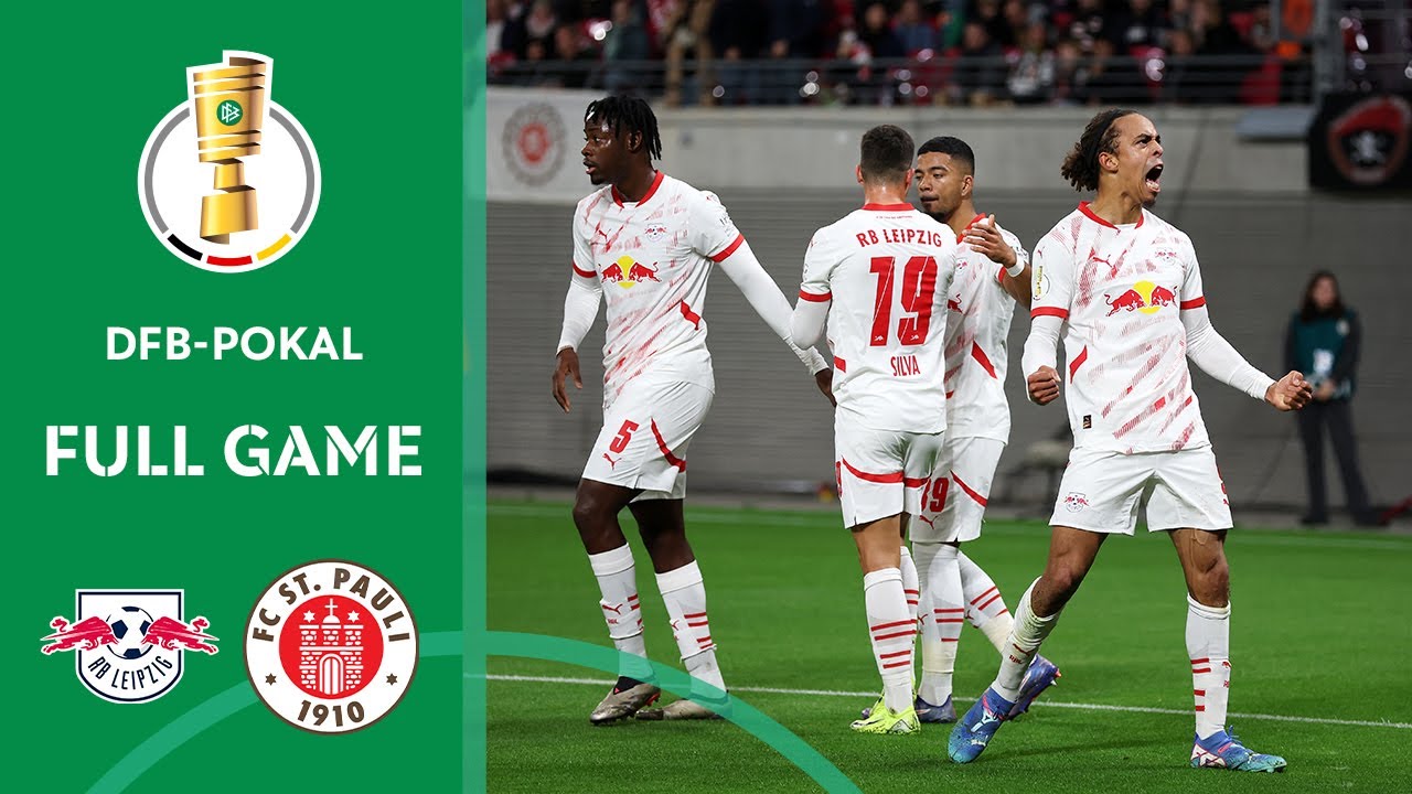 RB Leipzig vs. FC St. Pauli | Full Game | DFB-Pokal 2024/25 - Round 2 ...