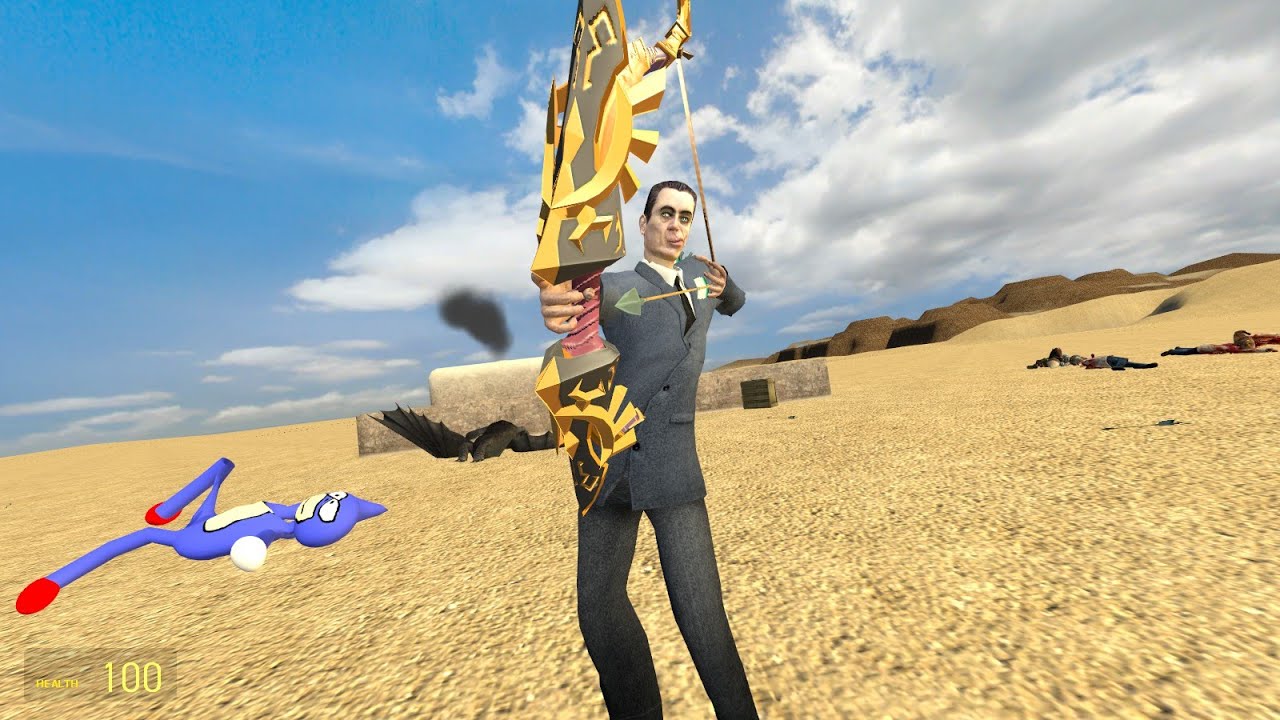 Garry's Mod Addon WIP: Zelda BOTW Bows - YouTube