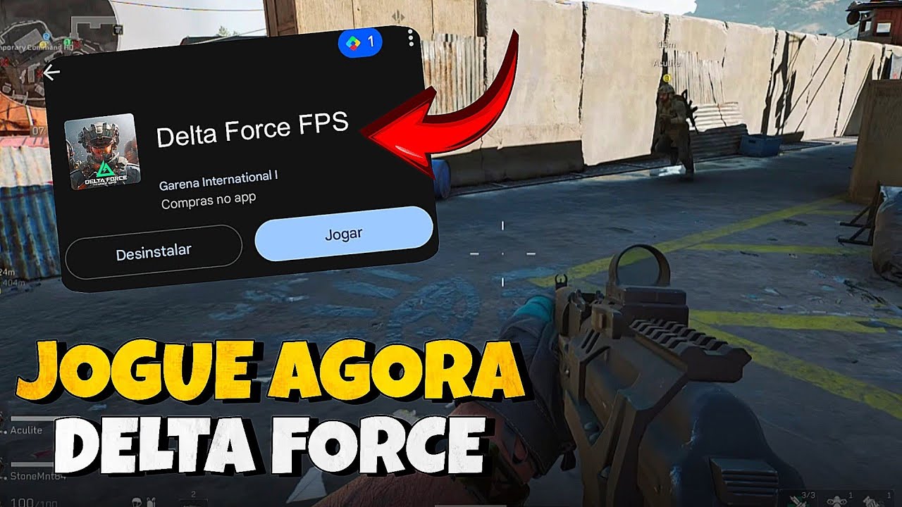 Como Baixar e Jogar O Delta Force em Qualquer Celular - Novo Jogo FPS Delta Force - YouTube