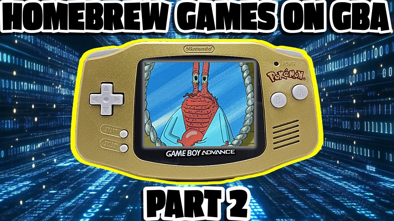 Homebrew Games on the Gameboy Advance Part 2 - YouTube