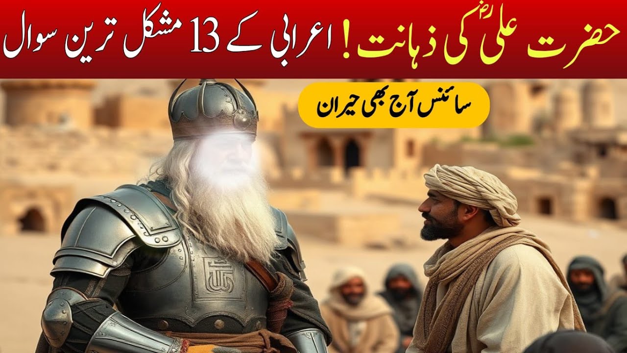 Hazrat Ali (AS) Ki Zahanat | Arabi K 13 Mushkil Tareen Sawal | Science ...